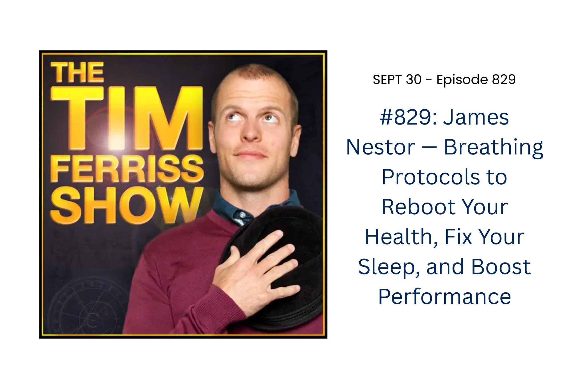 Tim Ferris, James Nestor, ADHD and Breathing. By: Dr. Nishita Ondhia ...